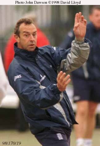 David Lloyd ducks | ESPNcricinfo.com