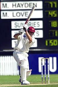 Hayden hits a four | ESPNcricinfo.com