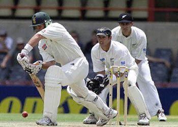 Kallis plays a neat forward defensive shot | ESPNcricinfo.com