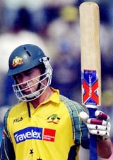 Michael Bevan acknowledges applause | ESPNcricinfo.com