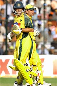 Australian captain Ricky Ponting (R) and Adam Gilchrist | ESPNcricinfo.com