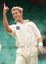 Brett Lee celebrates a wicket | ESPNcricinfo.com