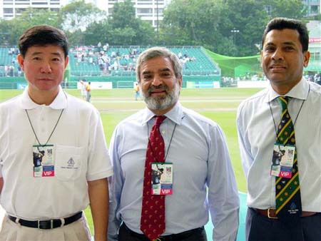 Mr. Li Gaochao with Mr Ehsan Mani and Mr Syed Ashraful Huq ...