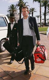 John Carr arrives | ESPNcricinfo.com
