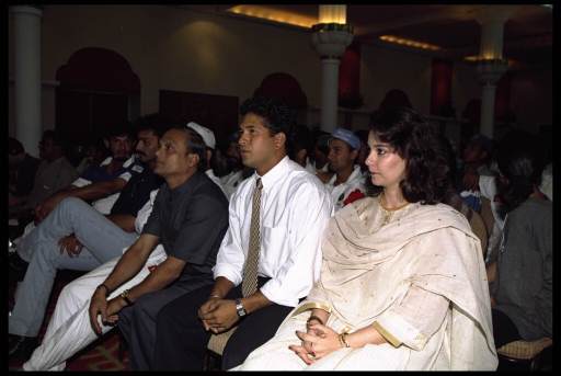 Sachin and his wife | ESPNcricinfo.com