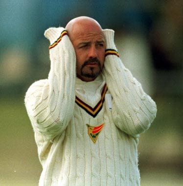Mark Ridgway warms his ears | ESPNcricinfo.com