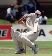 Donald is felled by an Ambrose bouncer | ESPNcricinfo.com