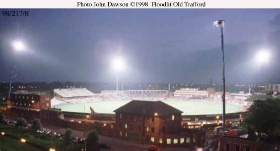 Old Trafford floodlit | ESPNcricinfo.com