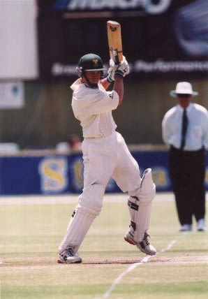 Neil McKenzie drives to the off in his score of 120 | ESPNcricinfo.com