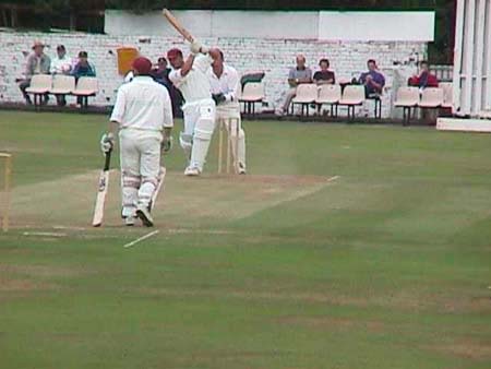 Mark Stevenson drives | ESPNcricinfo.com