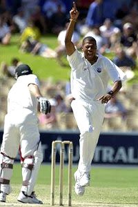 Mervyn Dillon celebrates a wicket | ESPNcricinfo.com