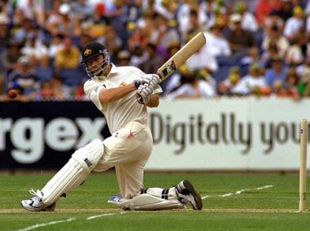 Steve Waugh with a fine sweep | ESPNcricinfo.com