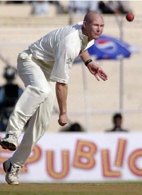 Hoggard in full flow in the Indian first innings | ESPNcricinfo.com