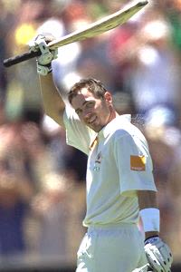 Martyn celebrates his century | ESPNcricinfo.com