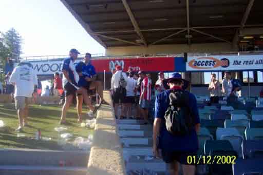 The Army trudge out of the WACA | ESPNcricinfo.com