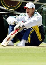 Hayden on the pitch at the Adelaide Oval | ESPNcricinfo.com