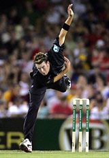 Ian Butler in his follow through | ESPNcricinfo.com