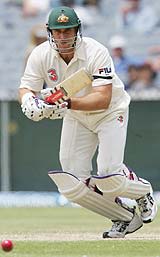 Matthew Hayden drives | ESPNcricinfo.com